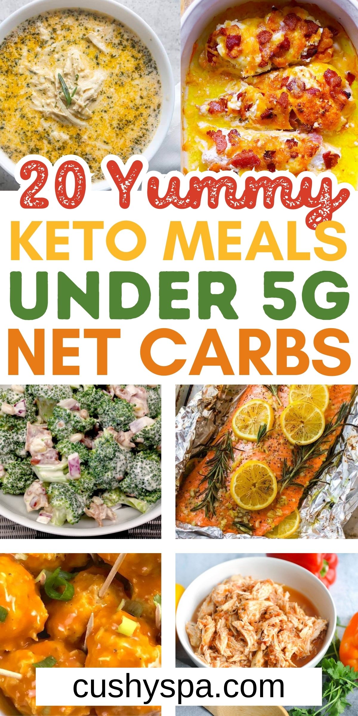 20 Delicious Under 5g Carb Meals for the Keto Diet - Cushy Spa