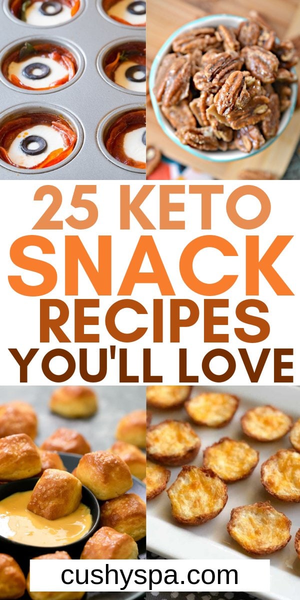 25 Delicious Keto Snack Recipes That Are Worth Making - Cushy Spa