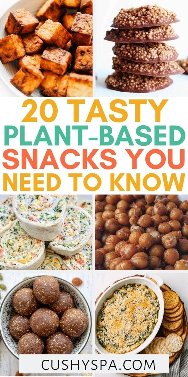 20 Healthy Vegan Snacks That Are Easy to Make - Cushy Spa