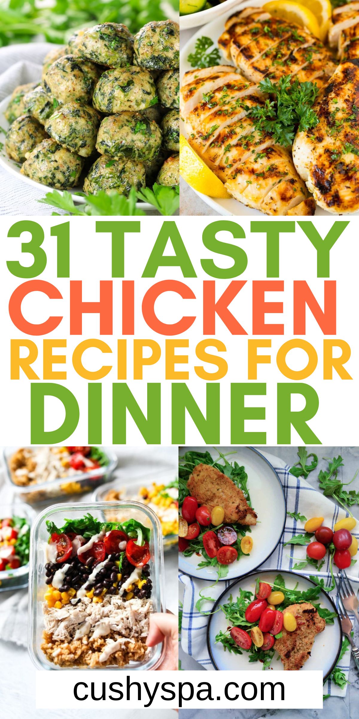 31 Healthy Chicken Recipes - Cushy Spa