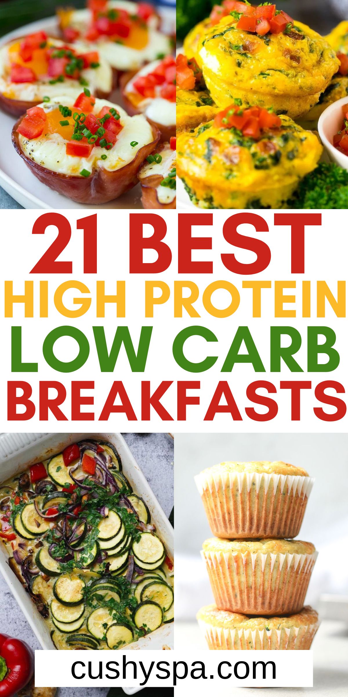 21 High Protein Low Carb Breakfast Ideas - Cushy Spa