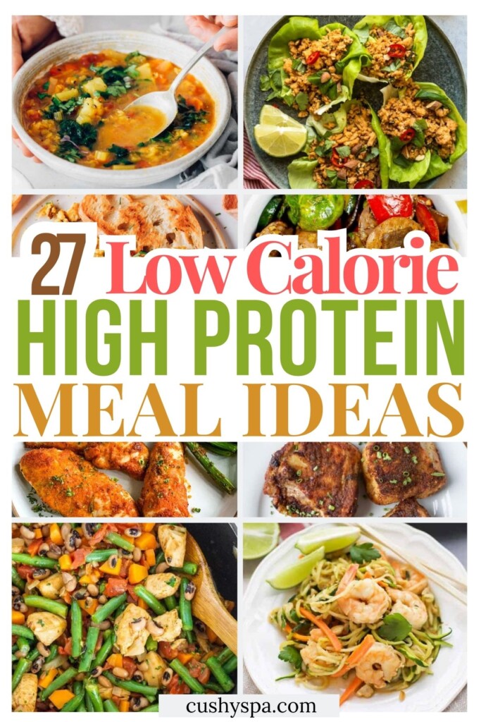 27 Low Calorie High Protein Recipes - Cushy Spa