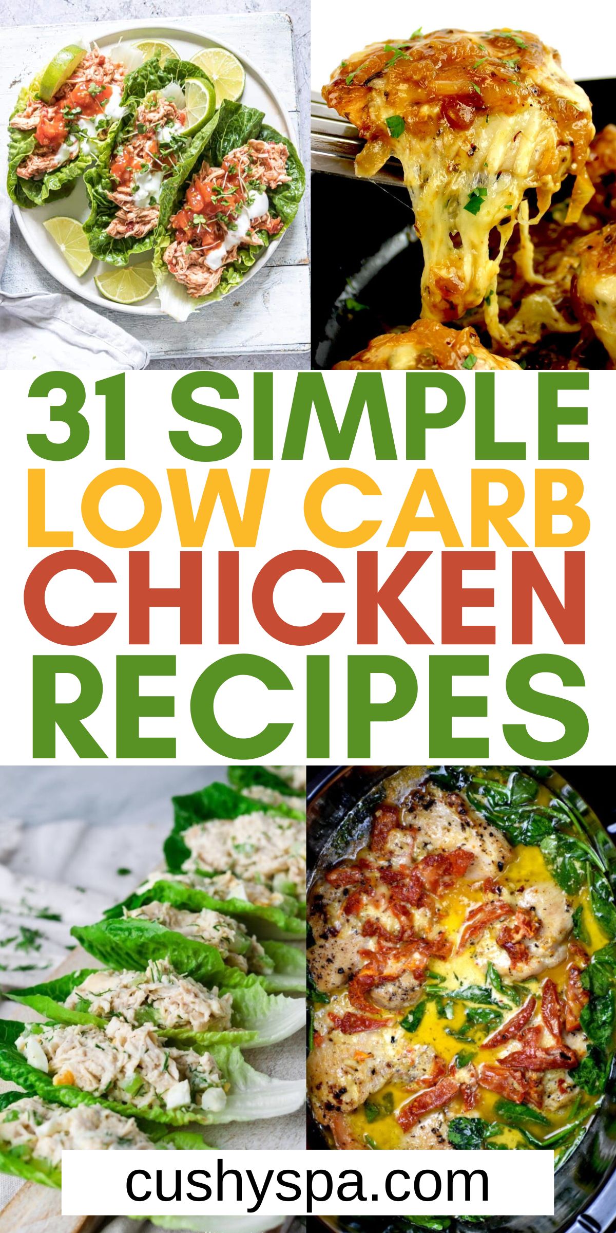 31 Low Carb Chicken Recipes - Cushy Spa