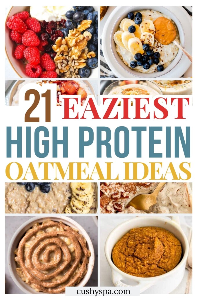 21 High Protein Oatmeal Recipes - Cushy Spa