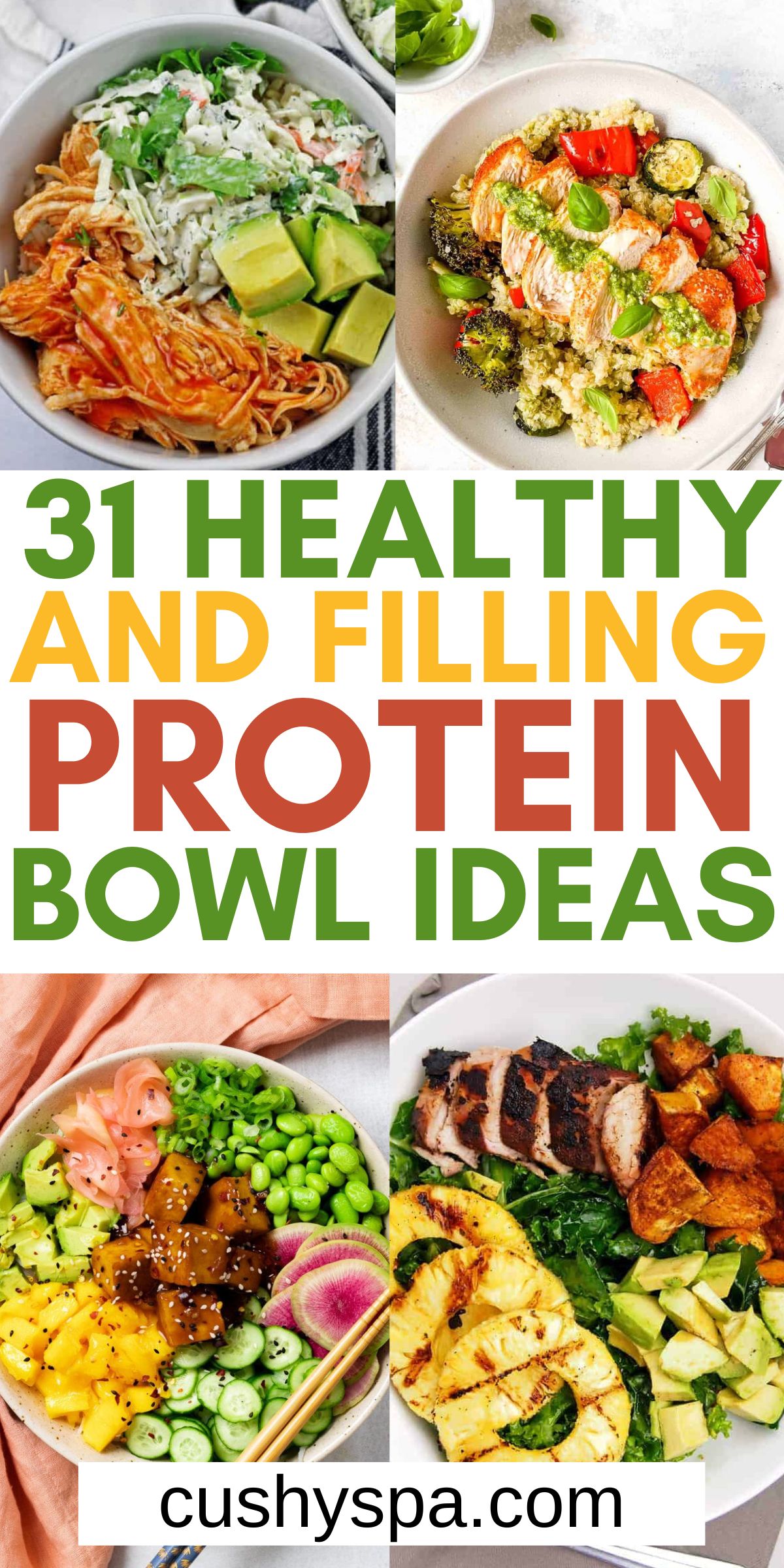 31 Filling Protein Bowl Ideas - Cushy Spa