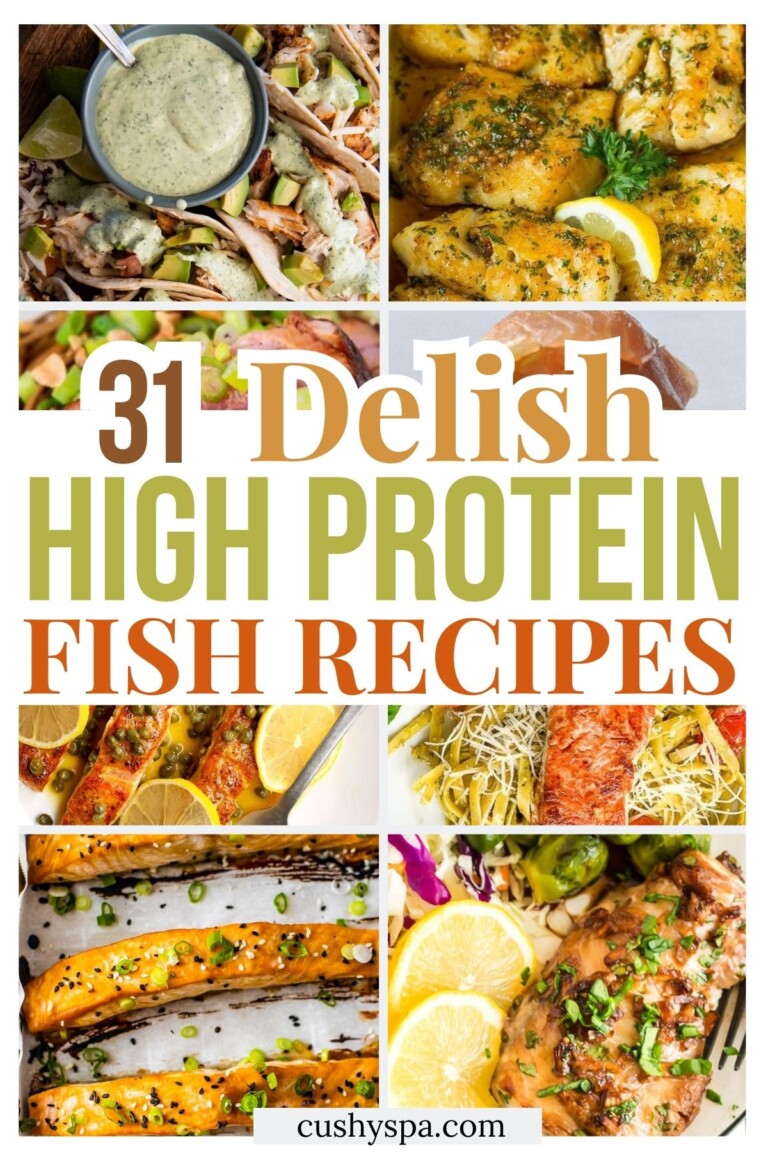 31 High Protein Fish Recipes - Cushy Spa