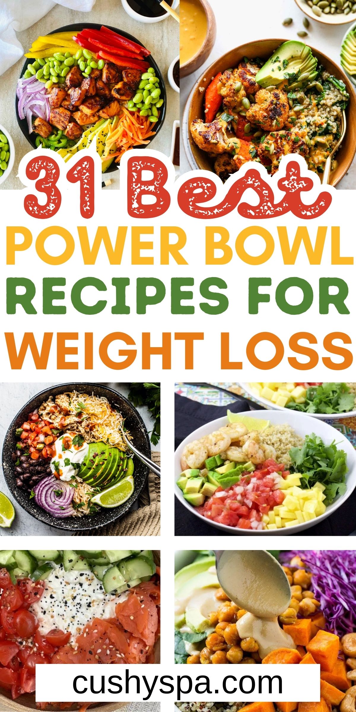 31 Power Bowl Ideas for Weight Loss - Cushy Spa