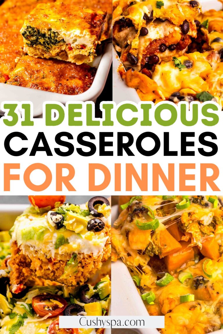 31 Healthy Casseroles You Need - Cushy Spa