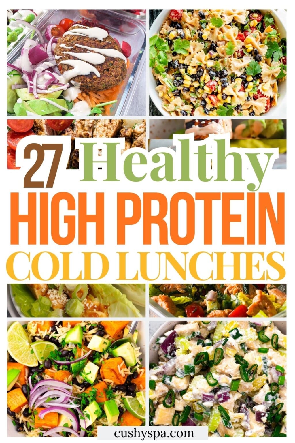27 High Protein Cold Lunch Ideas - Cushy Spa