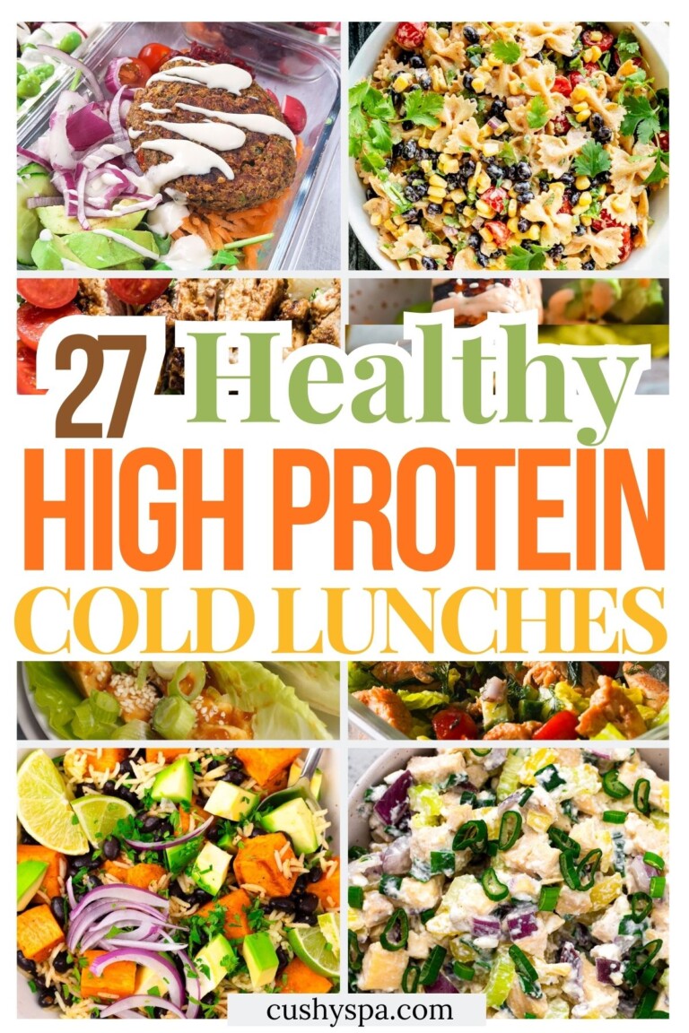 27 High Protein Cold Lunch Ideas - Cushy Spa