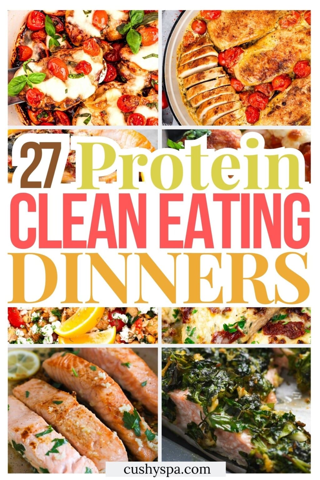 27 High Protein Clean Eating Dinners - Cushy Spa