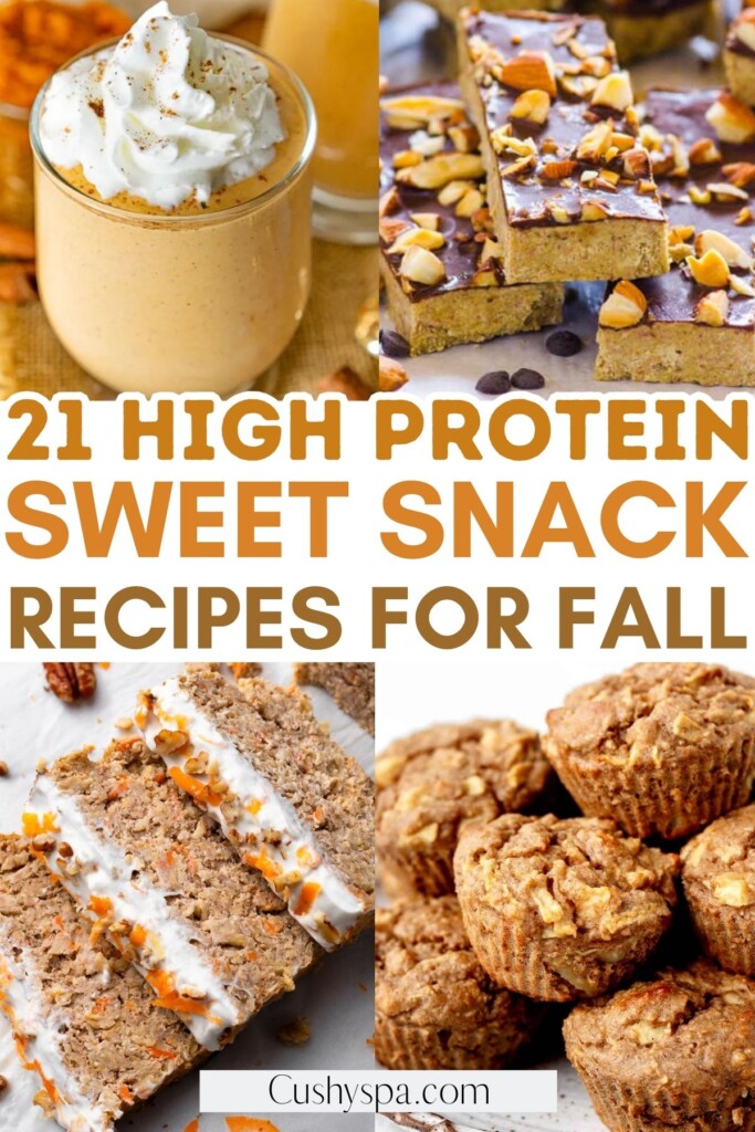 23 High Protein Sweet Snacks Even The Kids Will Love - Cushy Spa
