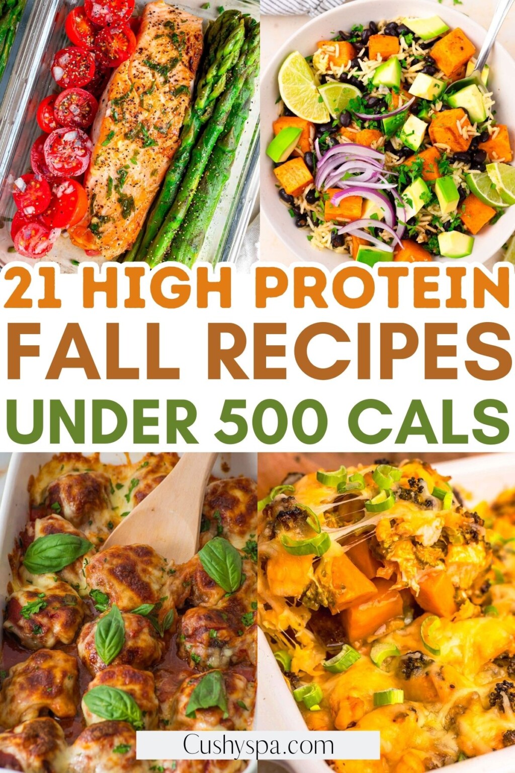 21 High Protein Fall Dinners Under 500 Calories - Cushy Spa