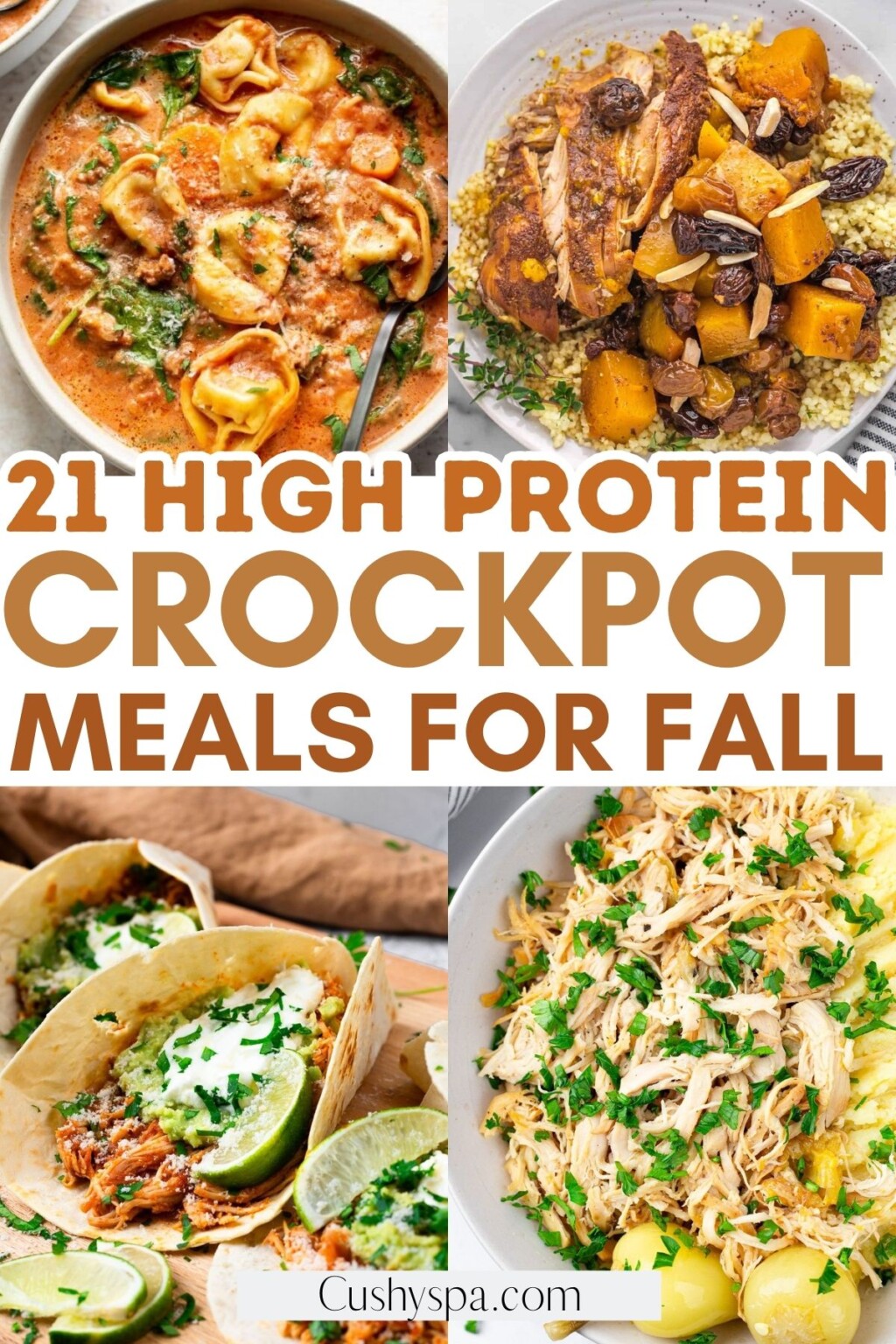 21 High Protein Fall Crockpot Recipes for Families - Cushy Spa