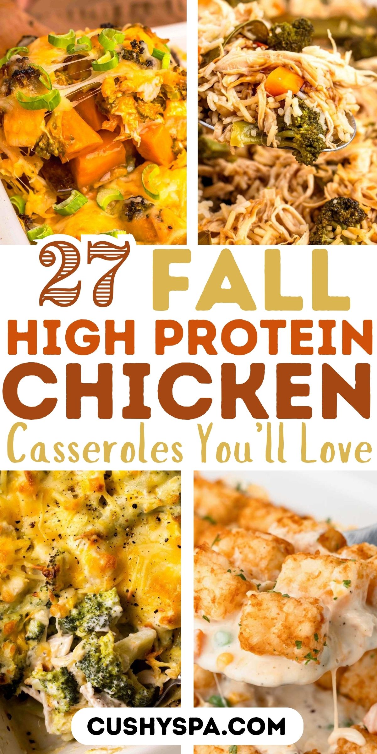 27 High Protein Chicken Fall Casseroles - Cushy Spa