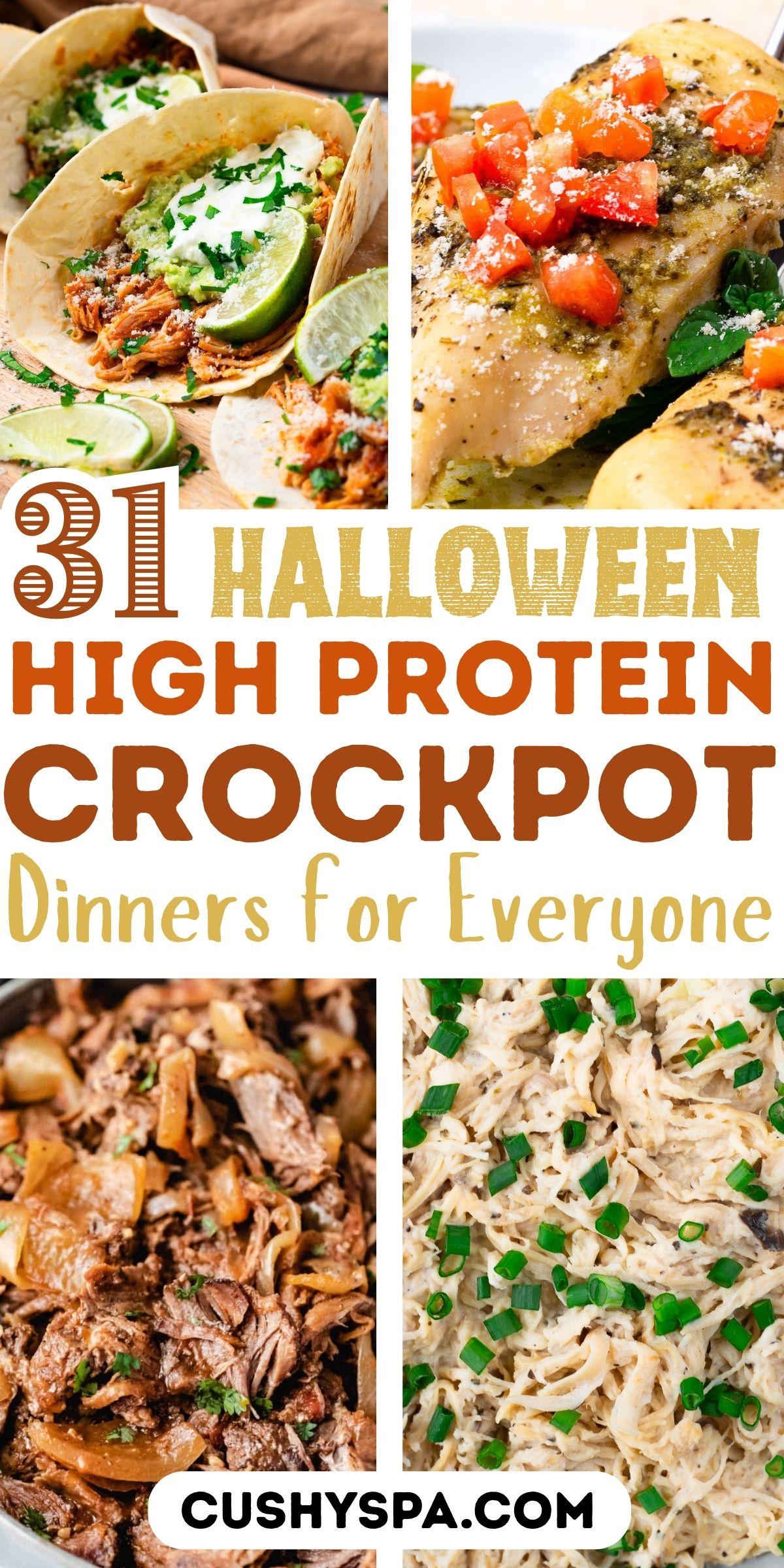 31 Halloween High Protein Crockpot Recipes - Cushy Spa