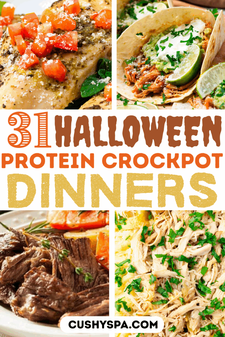 31 Halloween High Protein Crockpot Recipes - Cushy Spa