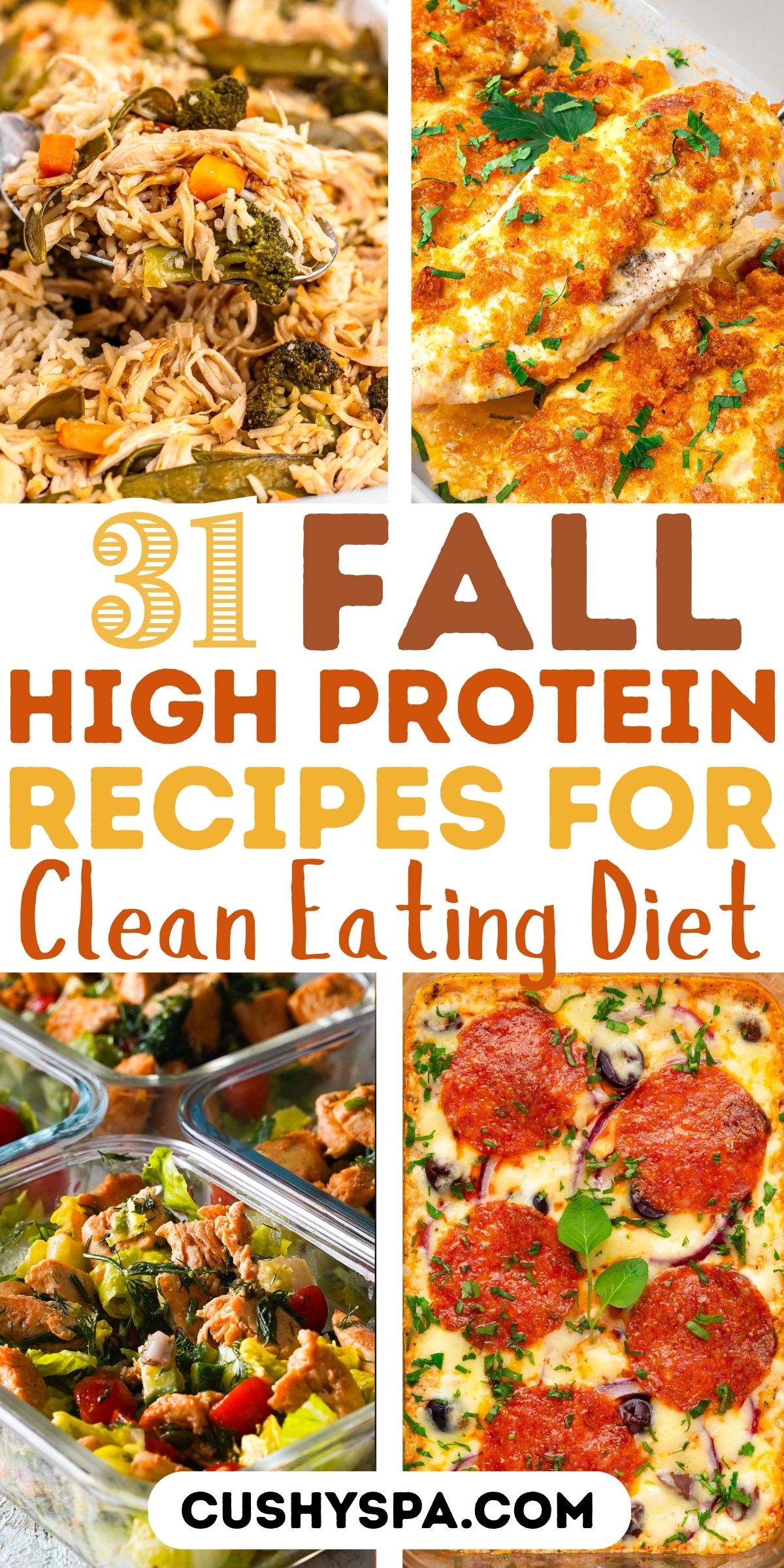 31 High Protein Clean Eating Recipes for This Fall - Cushy Spa