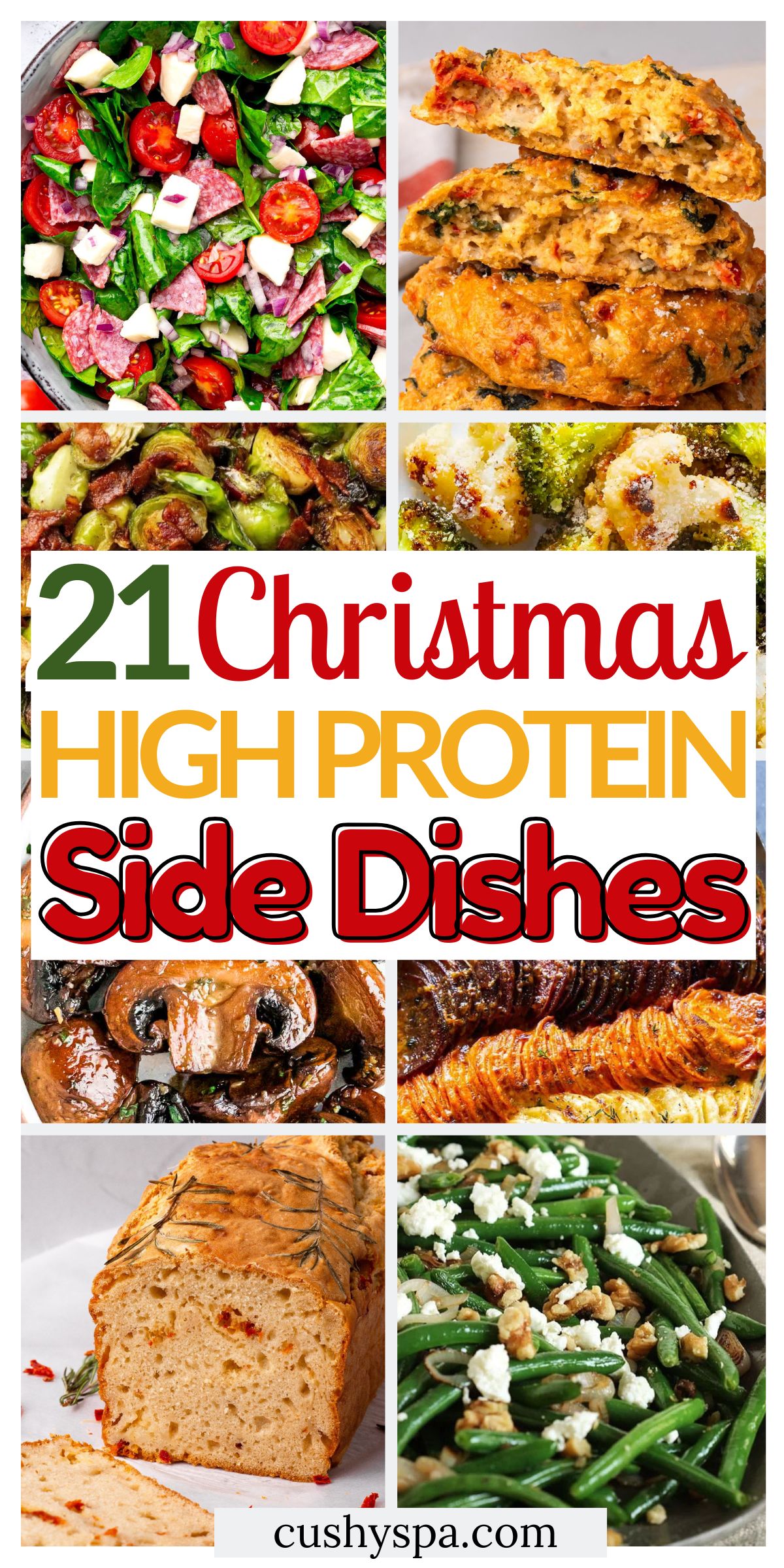21 High Protein Christmas Side Dishes for Families - Cushy Spa