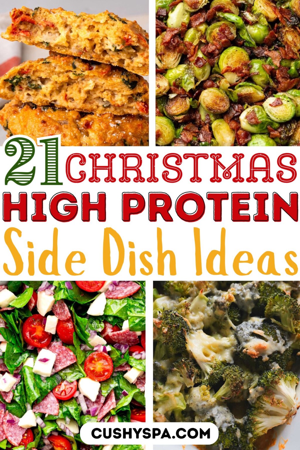 21 High Protein Christmas Side Dishes for Families - Cushy Spa