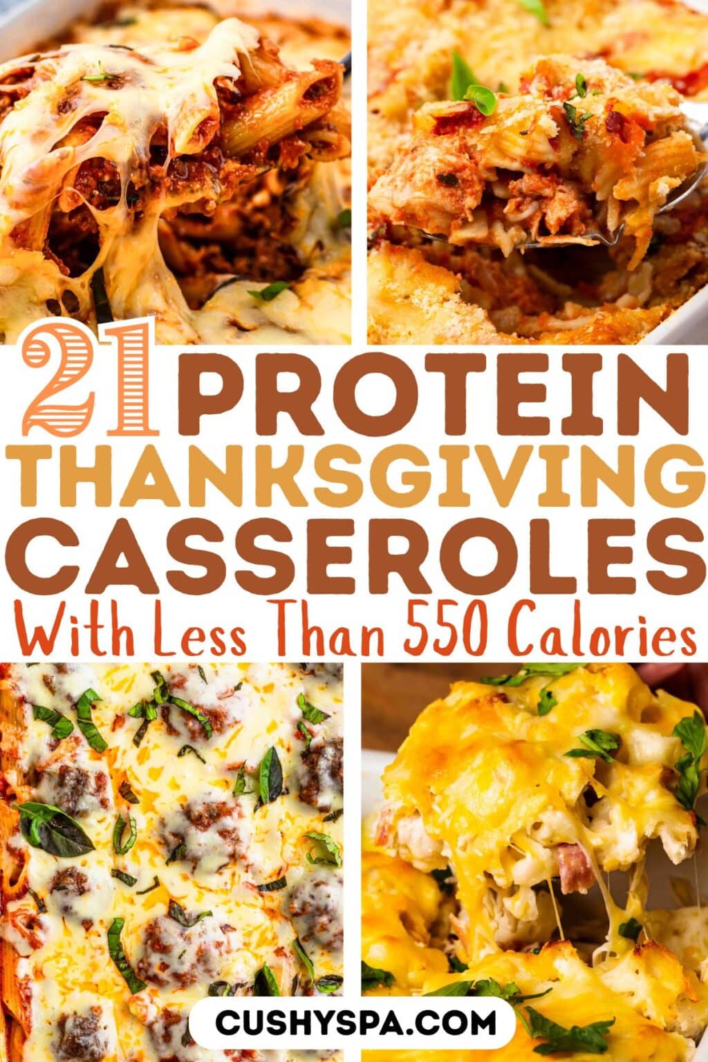 21 High Protein Thanksgiving Casseroles Under 550 Kcal. - Cushy Spa
