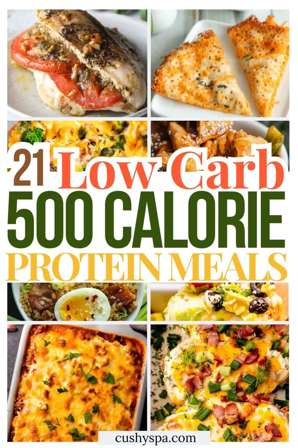21 Low Carb High Protein Recipes Under 500 Kcal - Cushy Spa
