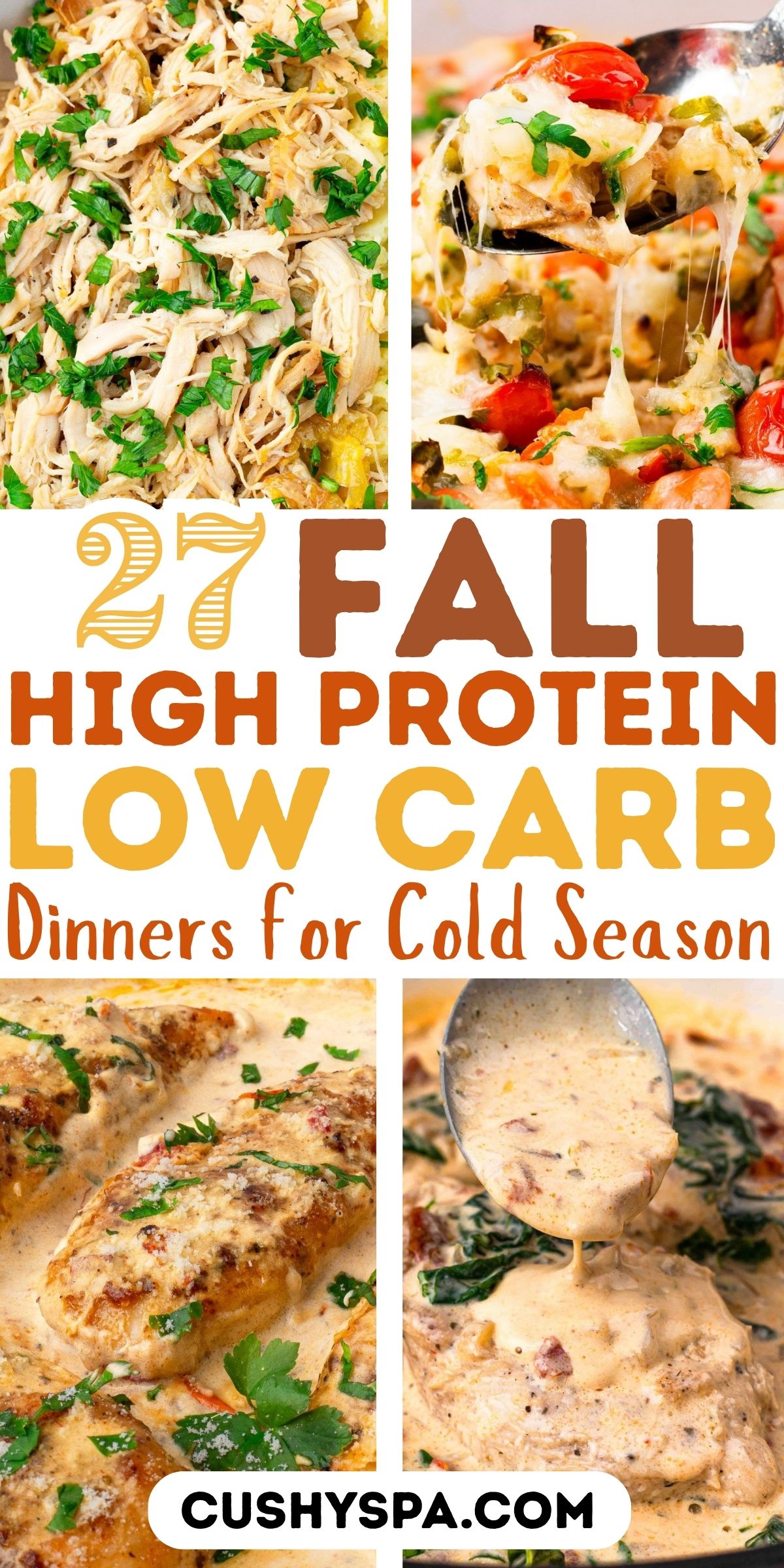 27 Fall High Protein Low Carb Dinner Ideas for the Cold Season - Cushy Spa
