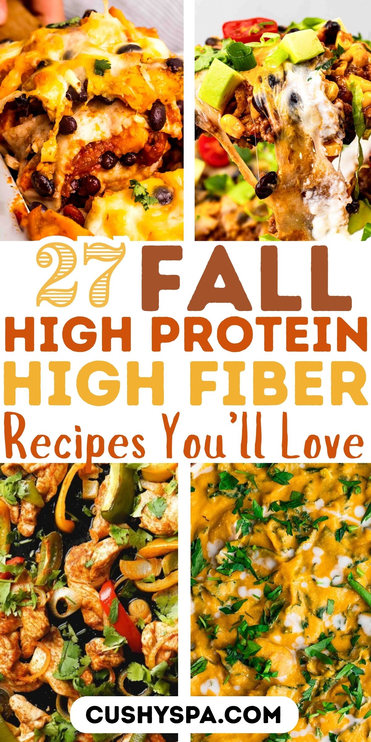 27 High Protein High Fiber Recipes for This Fall Season - Cushy Spa