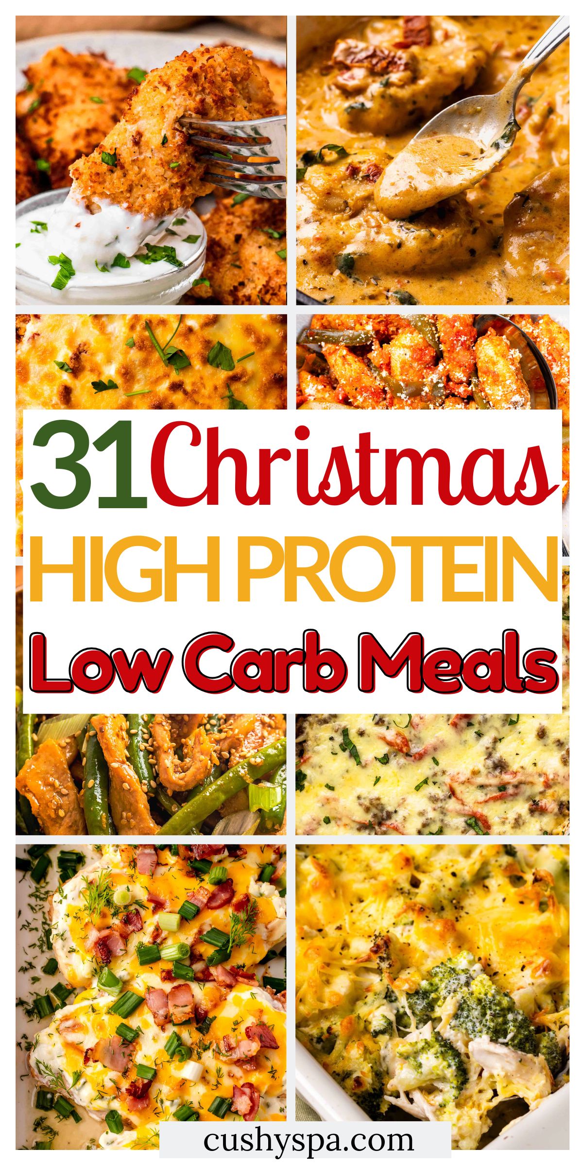 31 Christmas Low Carb High Protein Meals - Cushy Spa