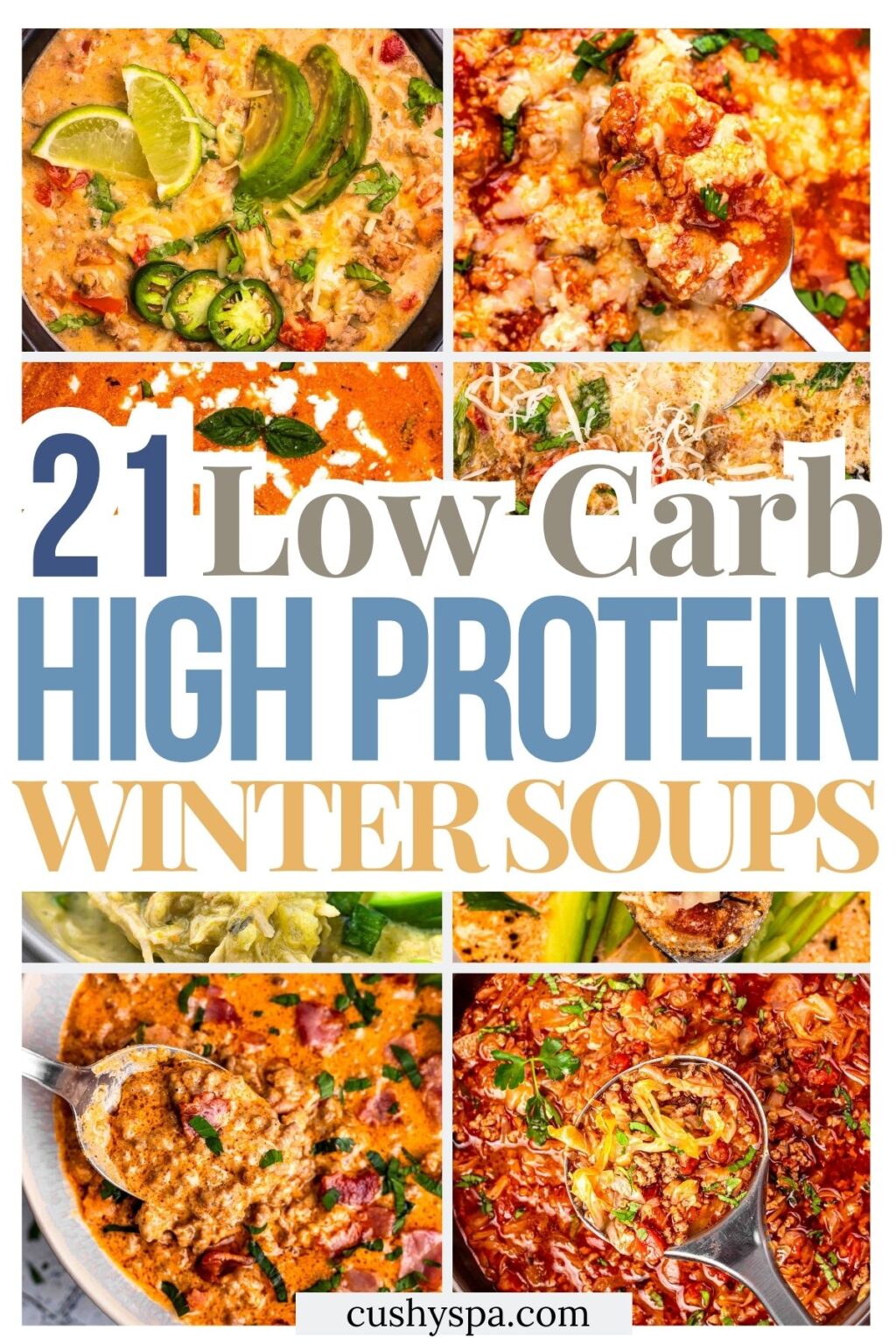 21 High Protein Low Carb Winter Soup Ideas - Cushy Spa