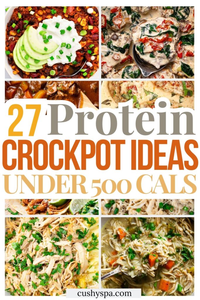27 High Protein Crockpot Recipes Under 500 Kcal - Cushy Spa
