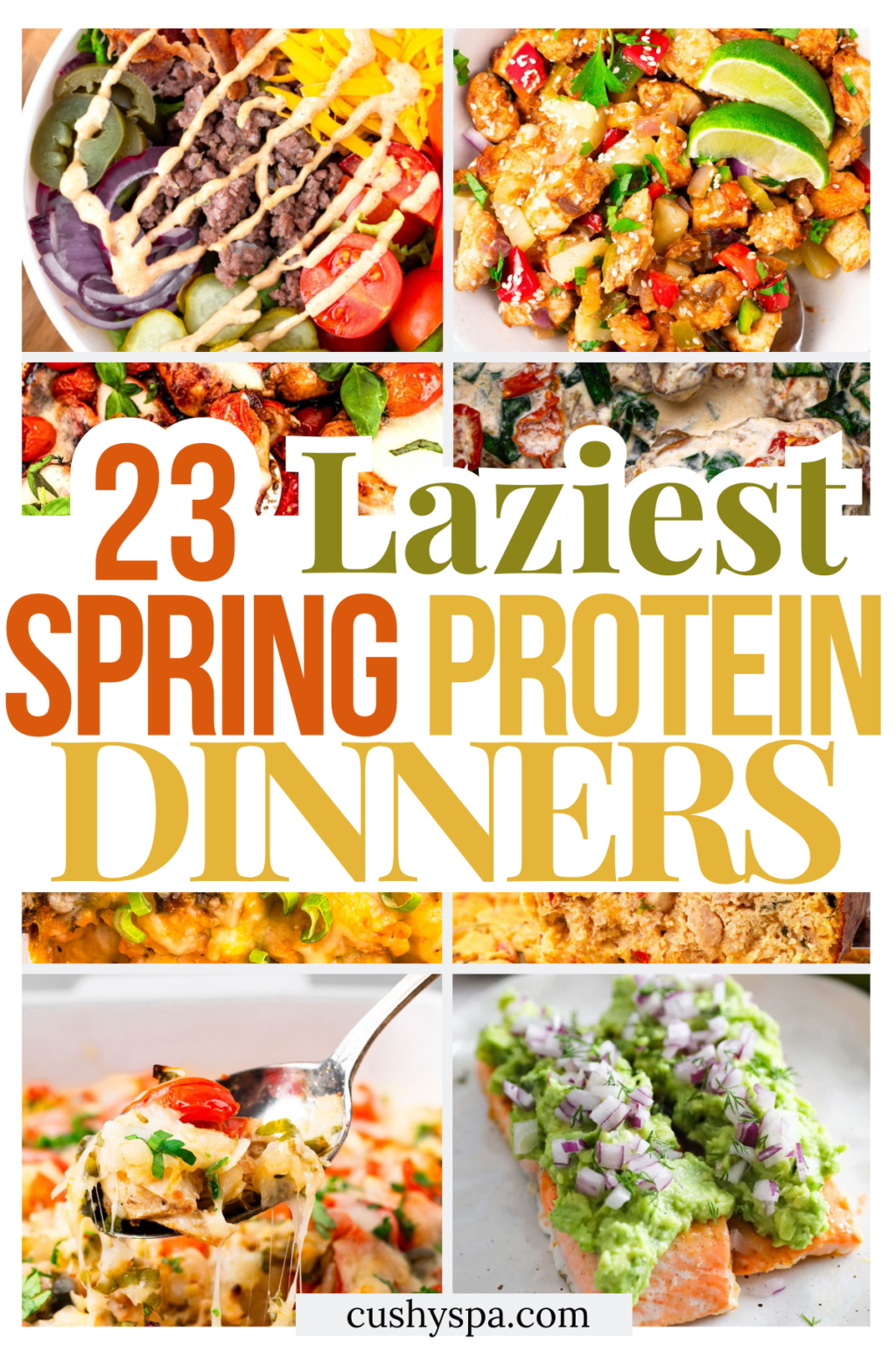 23 Lazy Spring High Protein Dinners - Cushy Spa